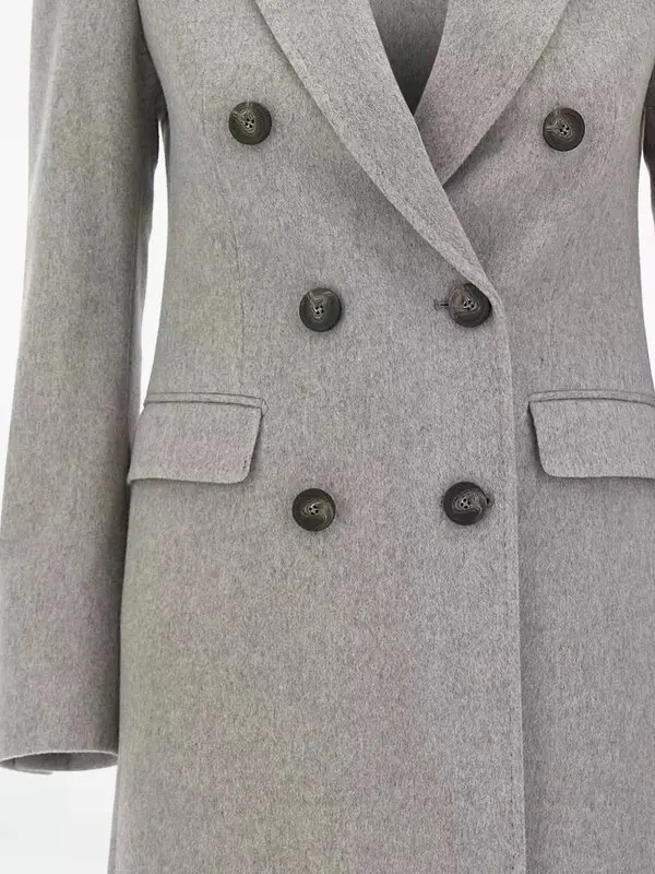 Tagliatore Peak-lapel Double-breasted Coat