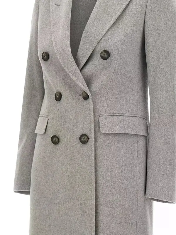 Tagliatore Peak-lapel Double-breasted Coat