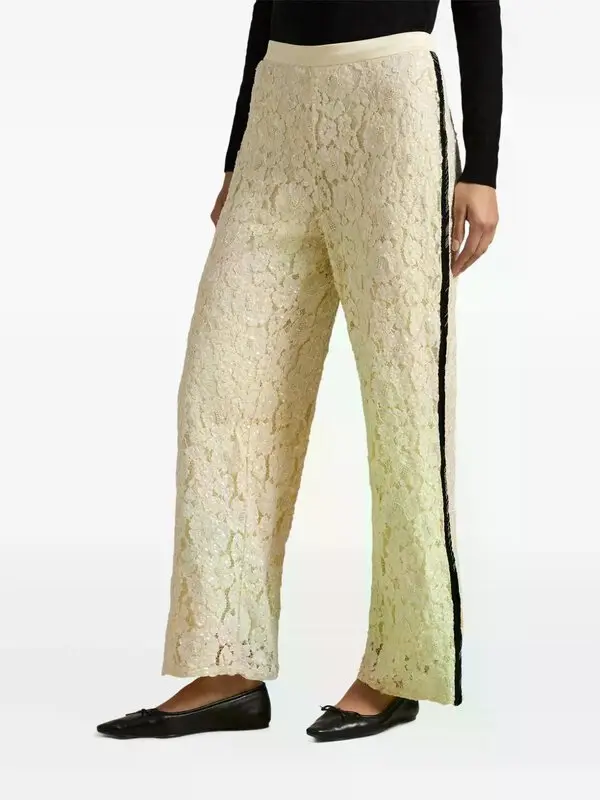 Polo Ralph Lauren Lace-sequin Trousers