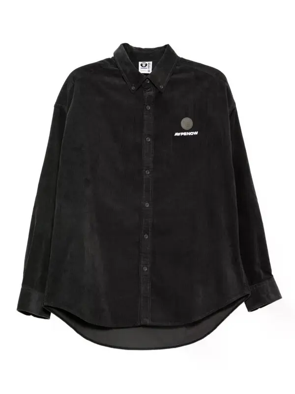 AAPE BY *A BATHING APE Logo Appliqué Shirt