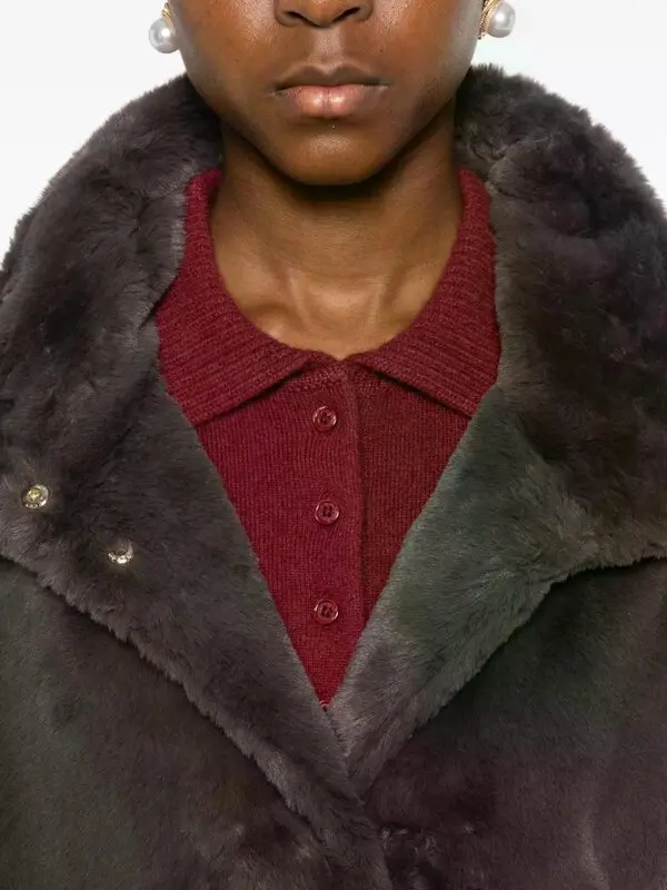Herno Funnel-neck Coat - Grey