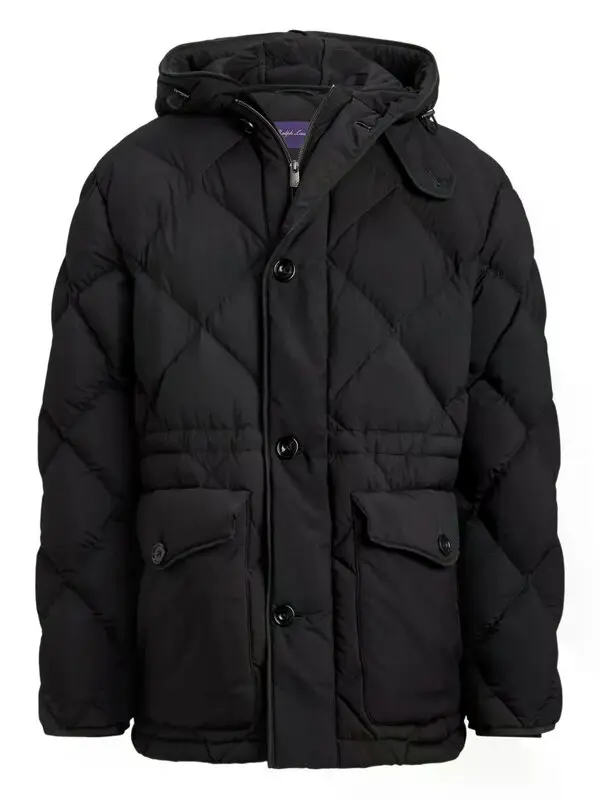 Ralph Lauren Purple Label Padded Hooded Jacket
