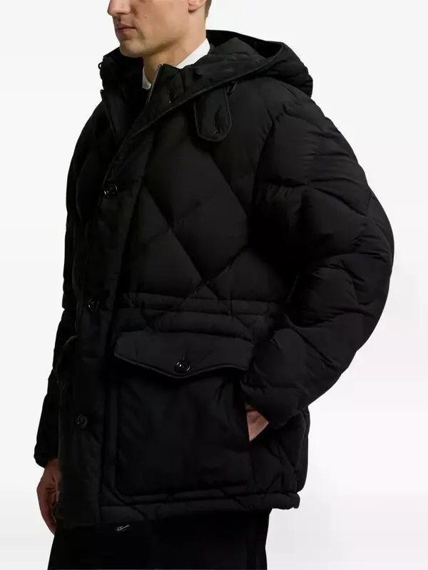 Ralph Lauren Purple Label Padded Hooded Jacket