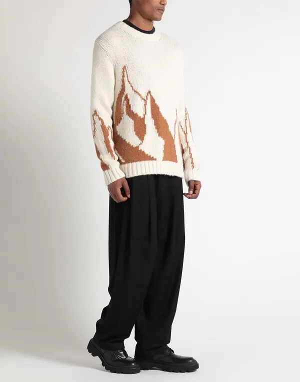 DONDUP Knitted Sweater In Alpaca Wool Blend