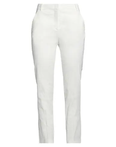 Pinko Tapered Linen-blend Pants - White