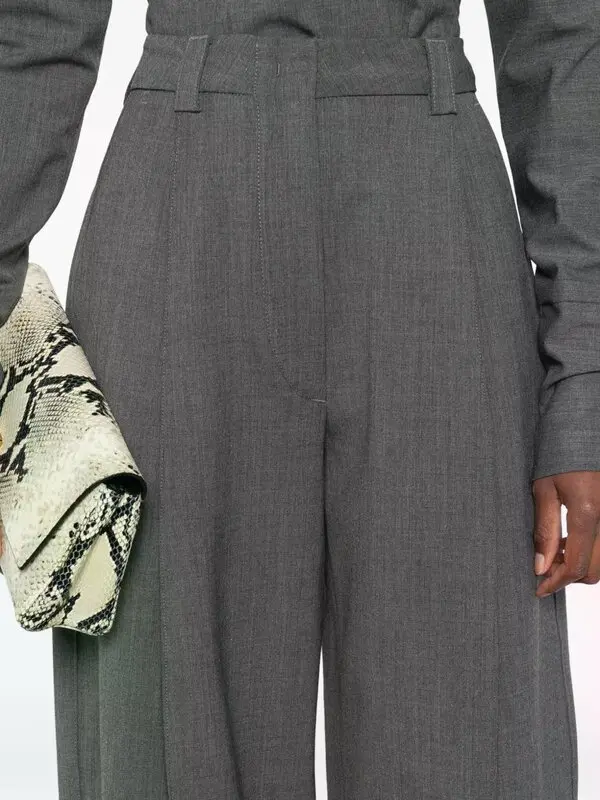 THELATEST Pleated Trousers - Grey