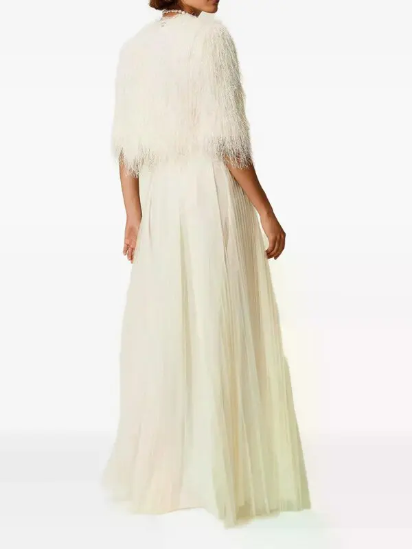 TWINSET Plisse Maxi Skirt
