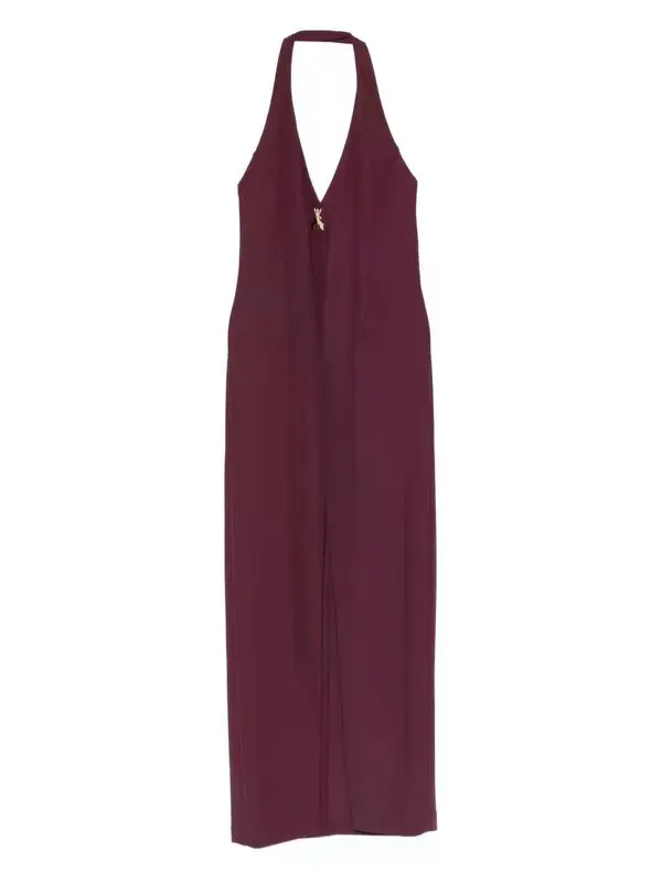 Patrizia Pepe Halterneck Midi Dress