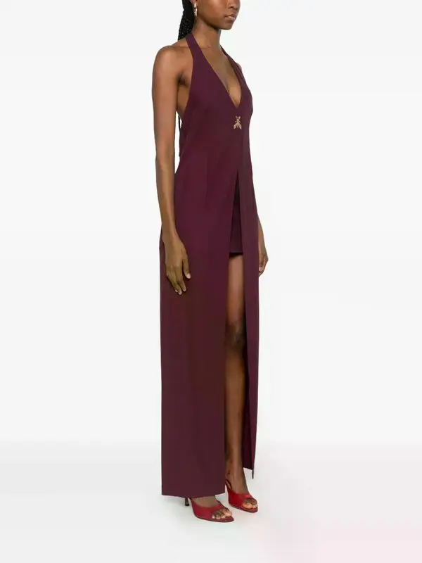 Patrizia Pepe Halterneck Midi Dress