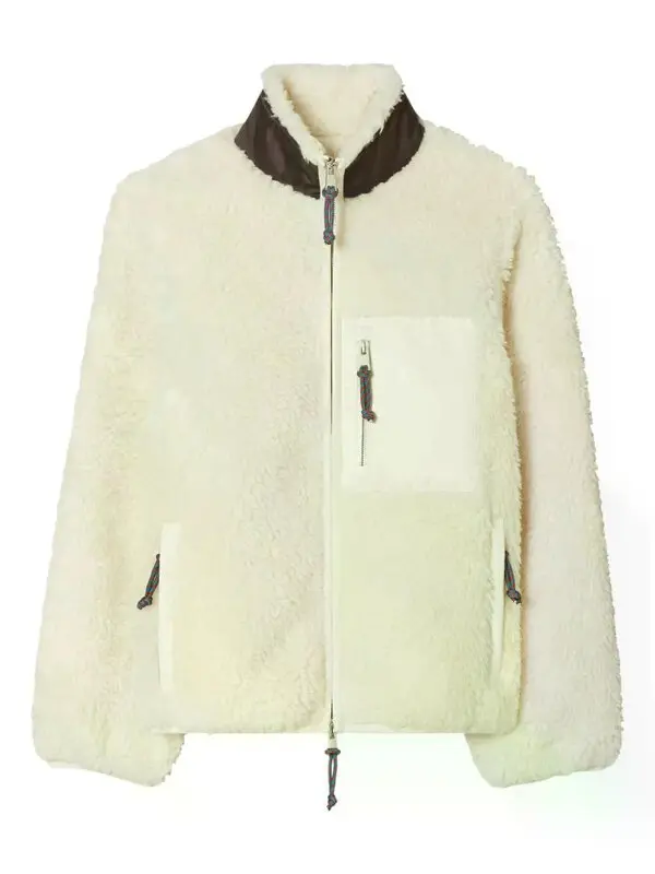 Tory Burch Fleece Colourblock Jacket