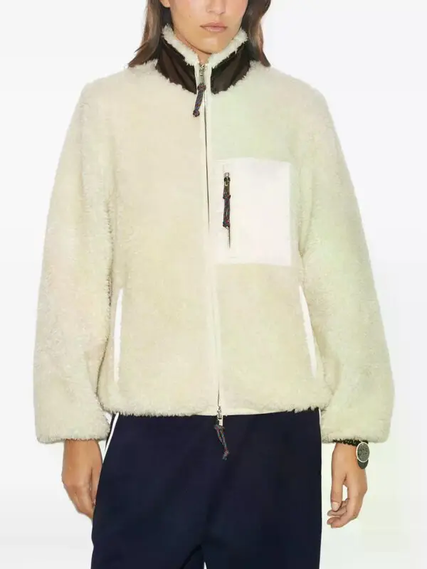 Tory Burch Fleece Colourblock Jacket