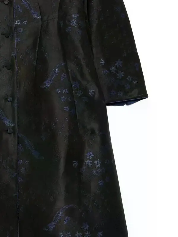 Shiatzy Chen Scape-of-curve Coat - Black