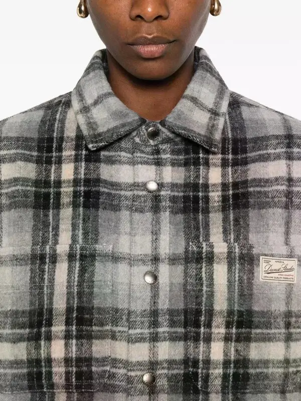 DUNST Check-print Shirt