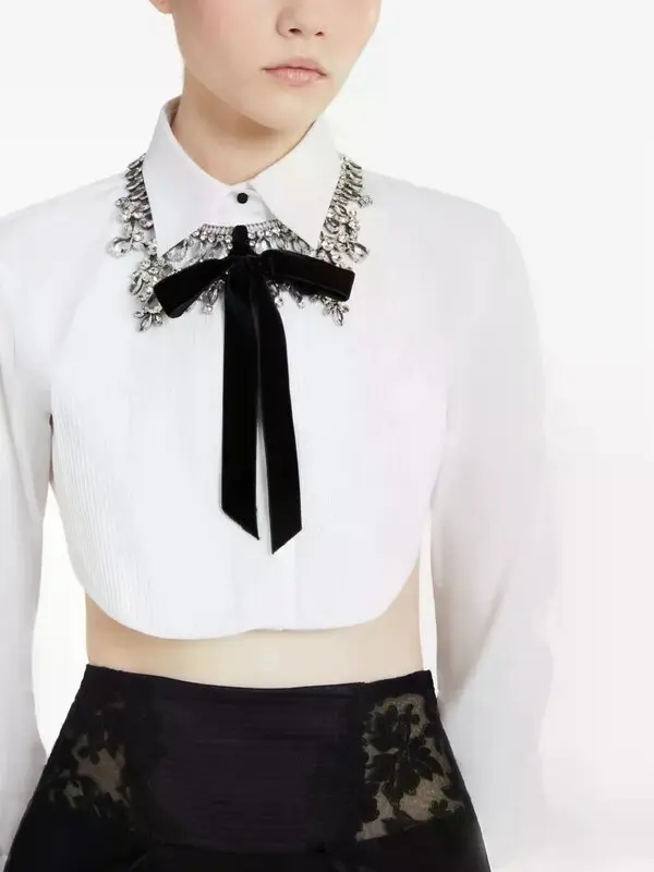 Ermanno Scervino Bow-embellished Necklace