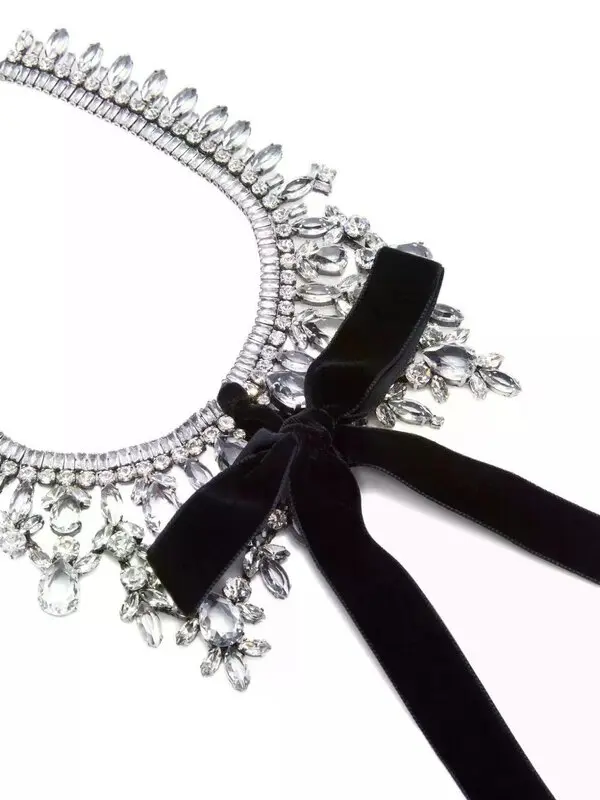 Ermanno Scervino Bow-embellished Necklace