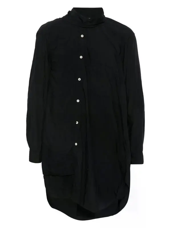 Comme Des Garçons Button-fastening Asymmetric Shirt