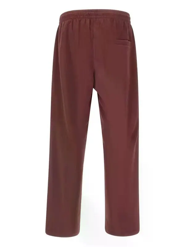 ARTE ANTWERP Logo-embroidered Track Pants - Red