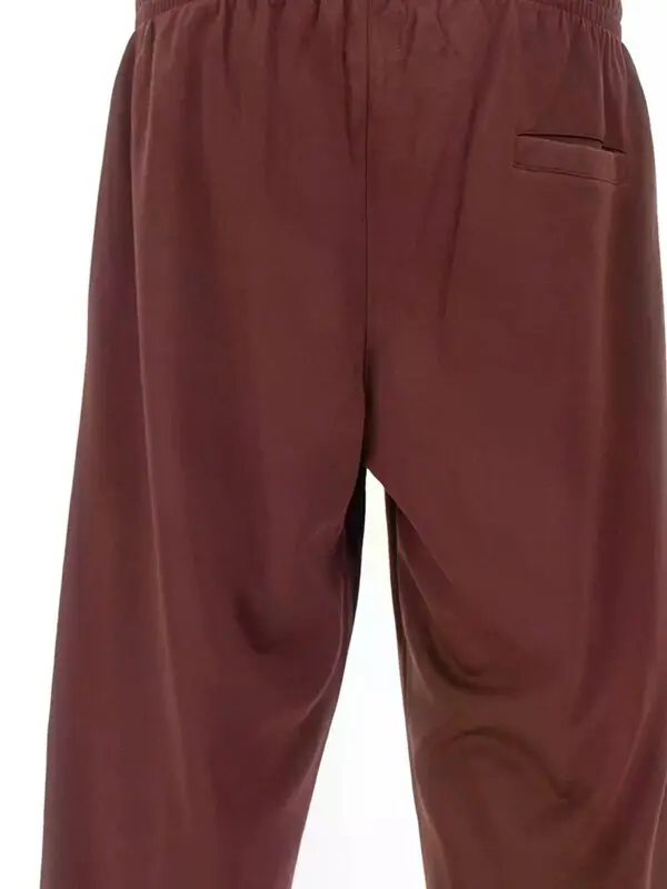 ARTE ANTWERP Logo-embroidered Track Pants - Red