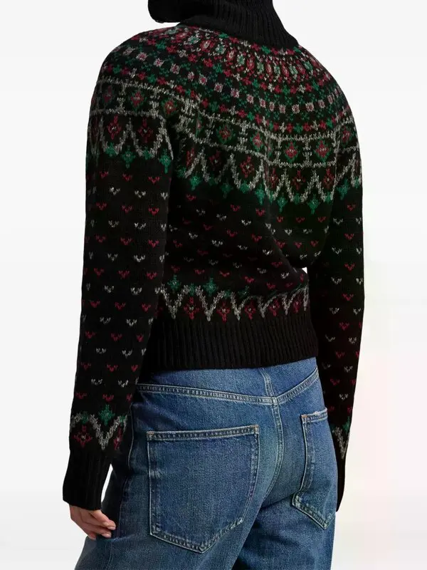 Polo Ralph Lauren Fair Isle Wool-blend Cardigan