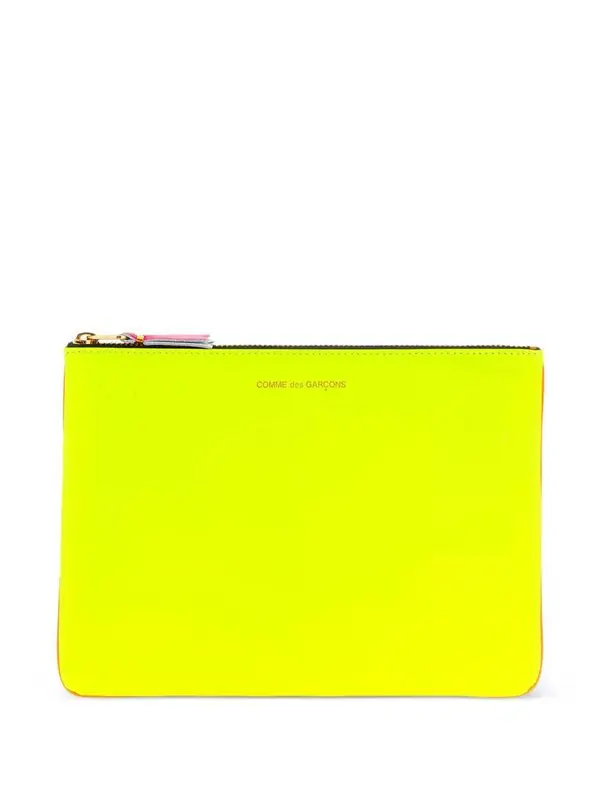 Comme Des Garçons Super Fluo Pouch - Green