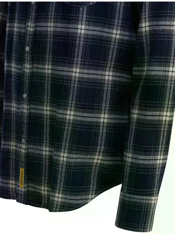 B.D.BAGGIES Plaid Pockets Shirt
