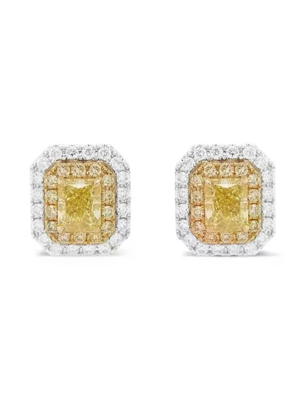 HYT JEWELRY 18k Diamond Earrings - White