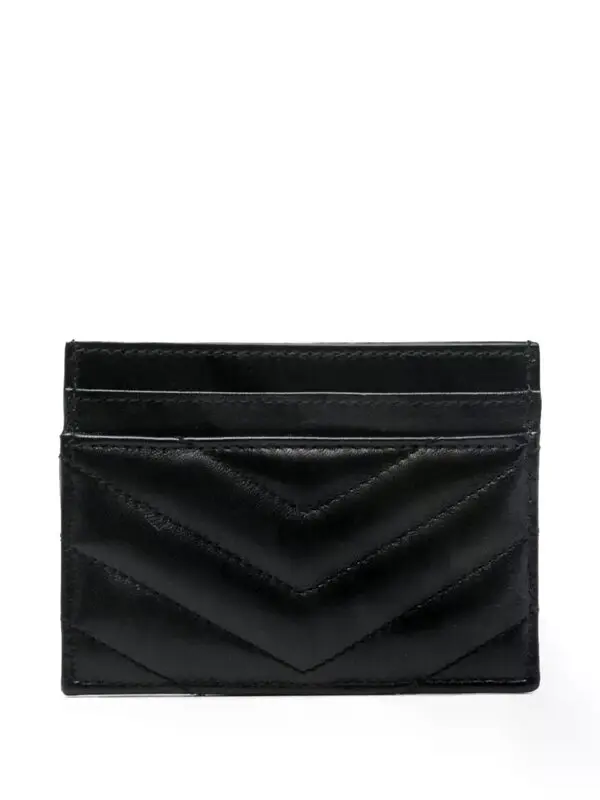 Saint Laurent Chevron Logo Cardholder