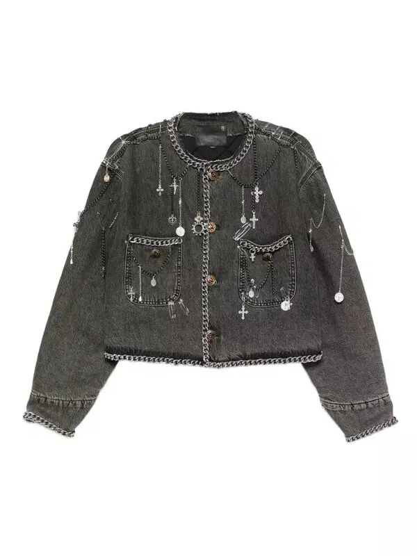 R13 Appliqué-embellished Jacket