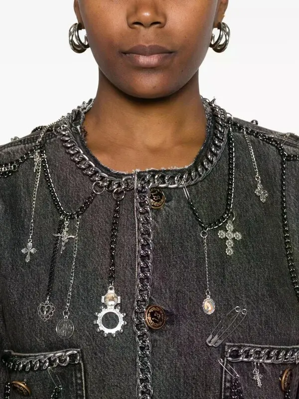 R13 Appliqué-embellished Jacket