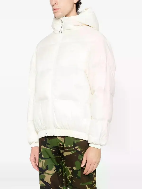 AAPE BY *A BATHING APE® Logo-patched Jacket - Neutrals