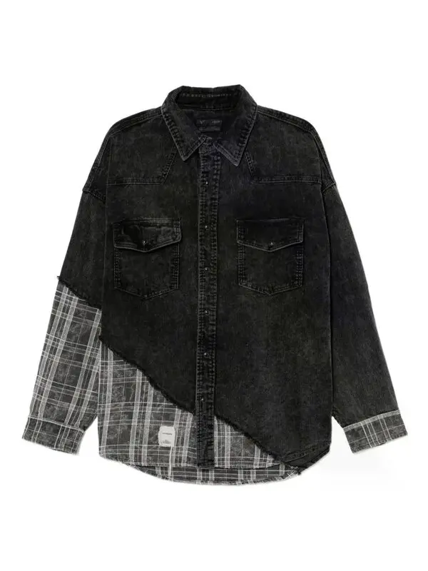 FIVE CM Plaid Shirt Jacket