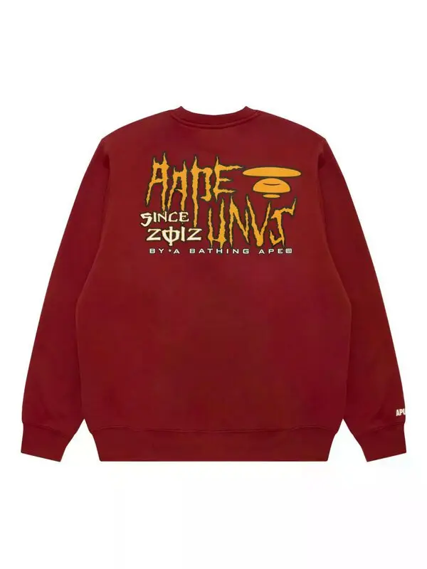 AAPE BY *A BATHING APE® Crew-neck Sweatshirt