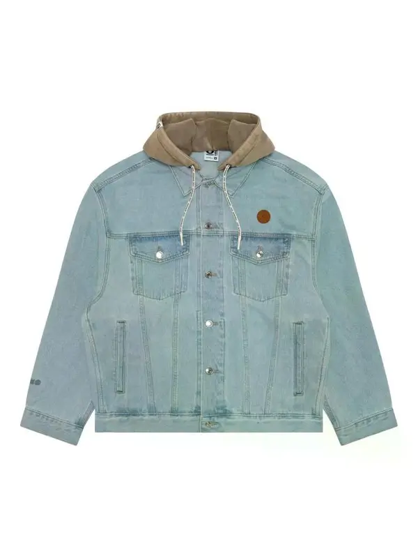 AAPE BY *A BATHING APE® Hooded Denim Jacket