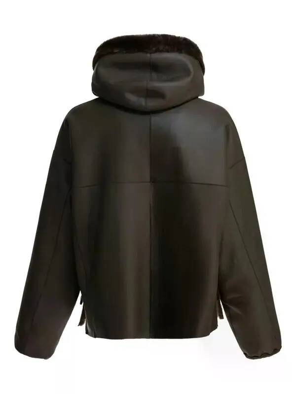 BLANCHA Hooded Sheepskin Jacket