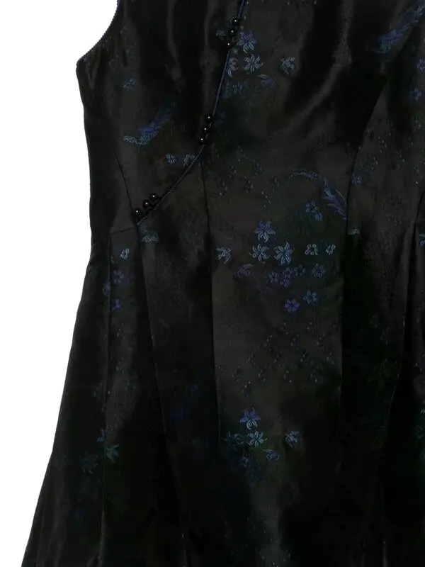 Shiatzy Chen Jacquard Midi Dress