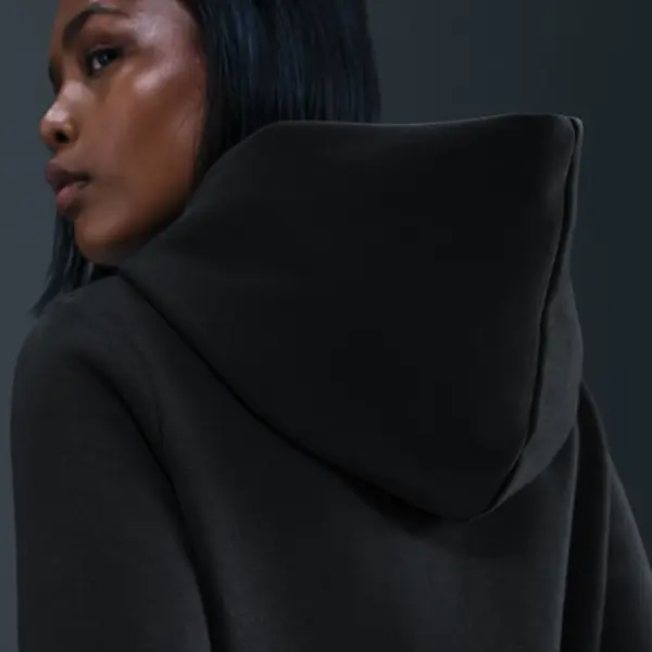 Nike Sportswear Phoenix Fleece Shrunken Hoodie - Black