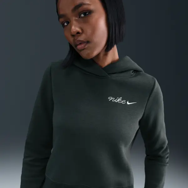 Nike Sportswear Phoenix Fleece Shrunken Hoodie - Green