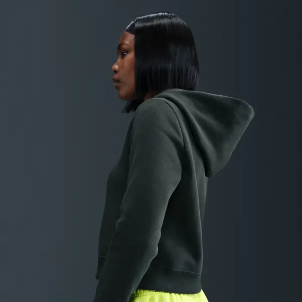 Nike Sportswear Phoenix Fleece Shrunken Hoodie - Green