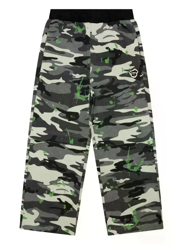 AAPE BY *A BATHING APE® Camouflage-pattern Trousers