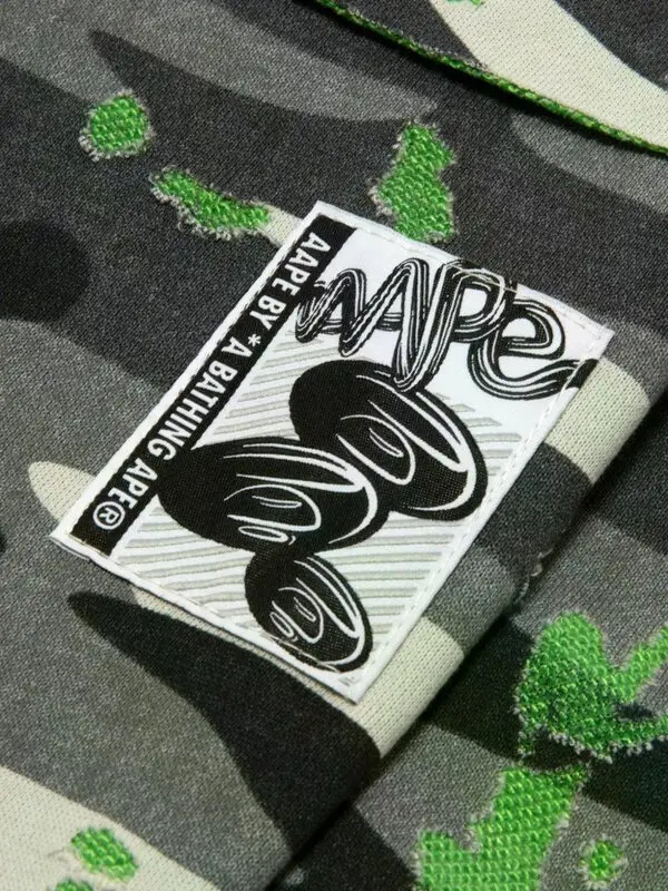 AAPE BY *A BATHING APE® Camouflage-pattern Trousers