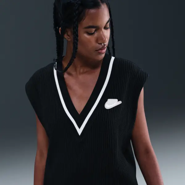 Nike Sportswear Waffle-knit Vest - Black