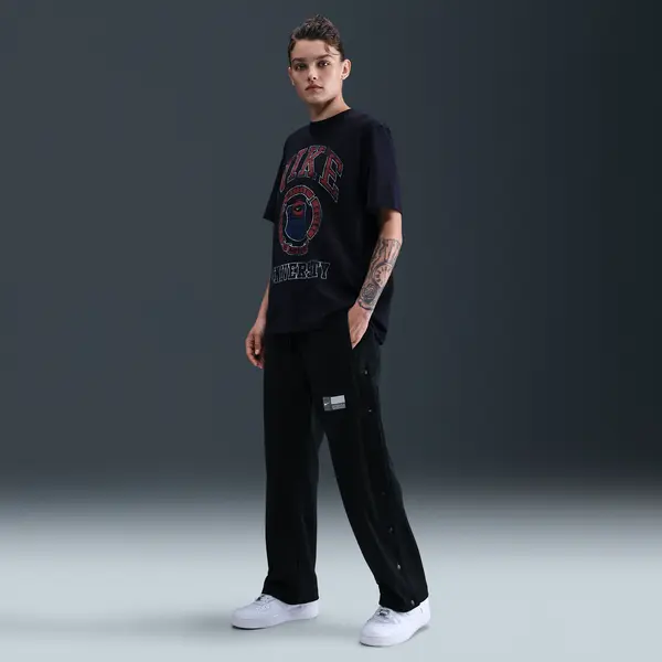 Nike Fleece Tear-away Basketball Pants - Black