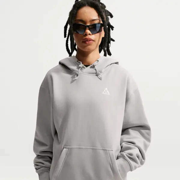 Nike Tuff Fleece Pullover Hoodie - Grey