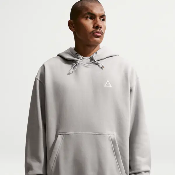 Nike Tuff Fleece Pullover Hoodie - Grey
