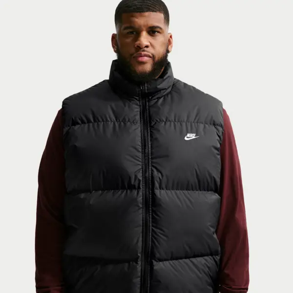 Nike Club Therma-fit Down Puffer Vest - Black