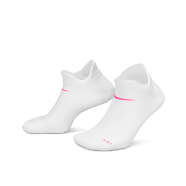 Nike Running Lightweight No-show Socks - White