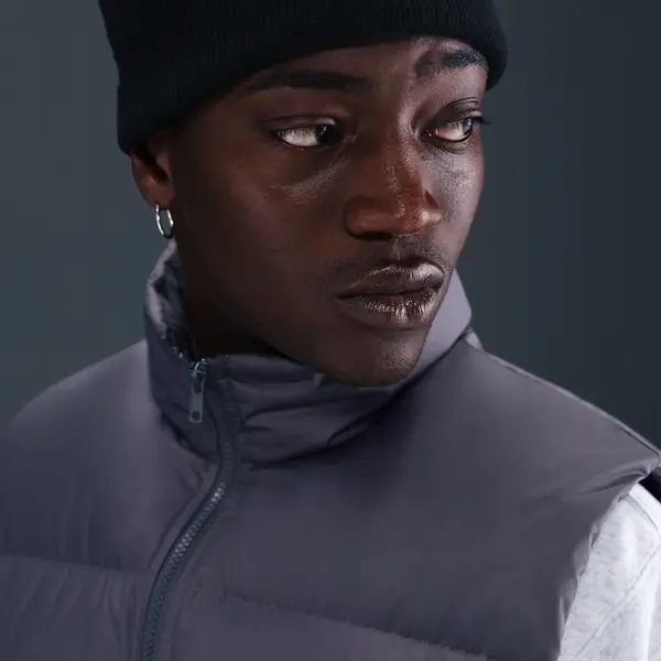 Nike Puffer Vest - Grey
