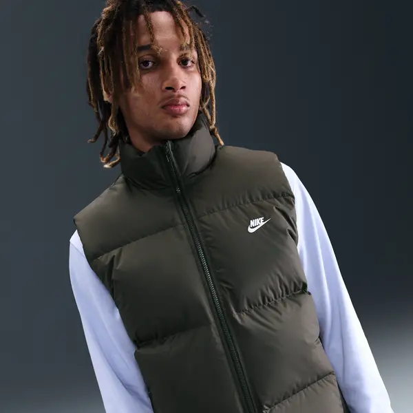 Nike Sportswear Club Therma-fit Puffer Vest - Green