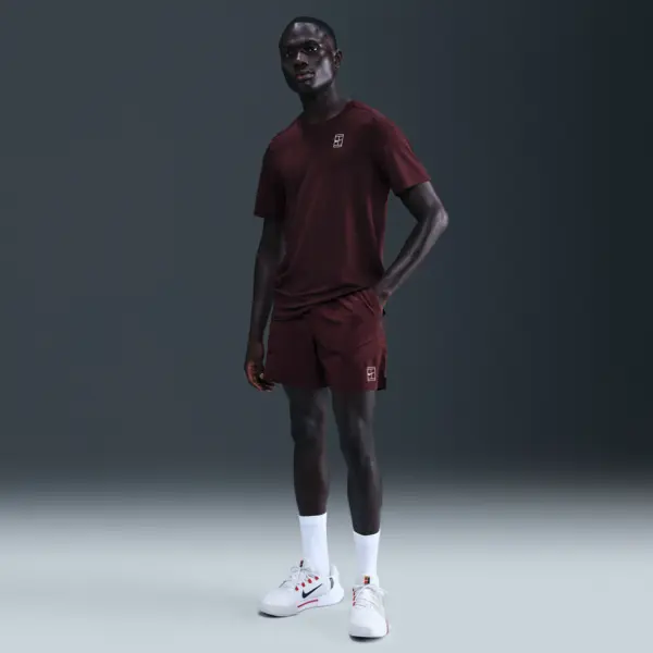 Nike Court Advantage Dri-fit 6" Tennis Shorts - Red
