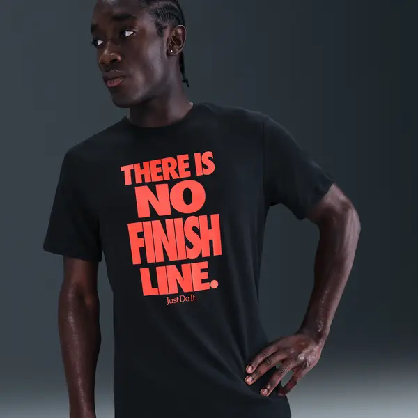 Nike Dri-fit Running T-shirt - Black